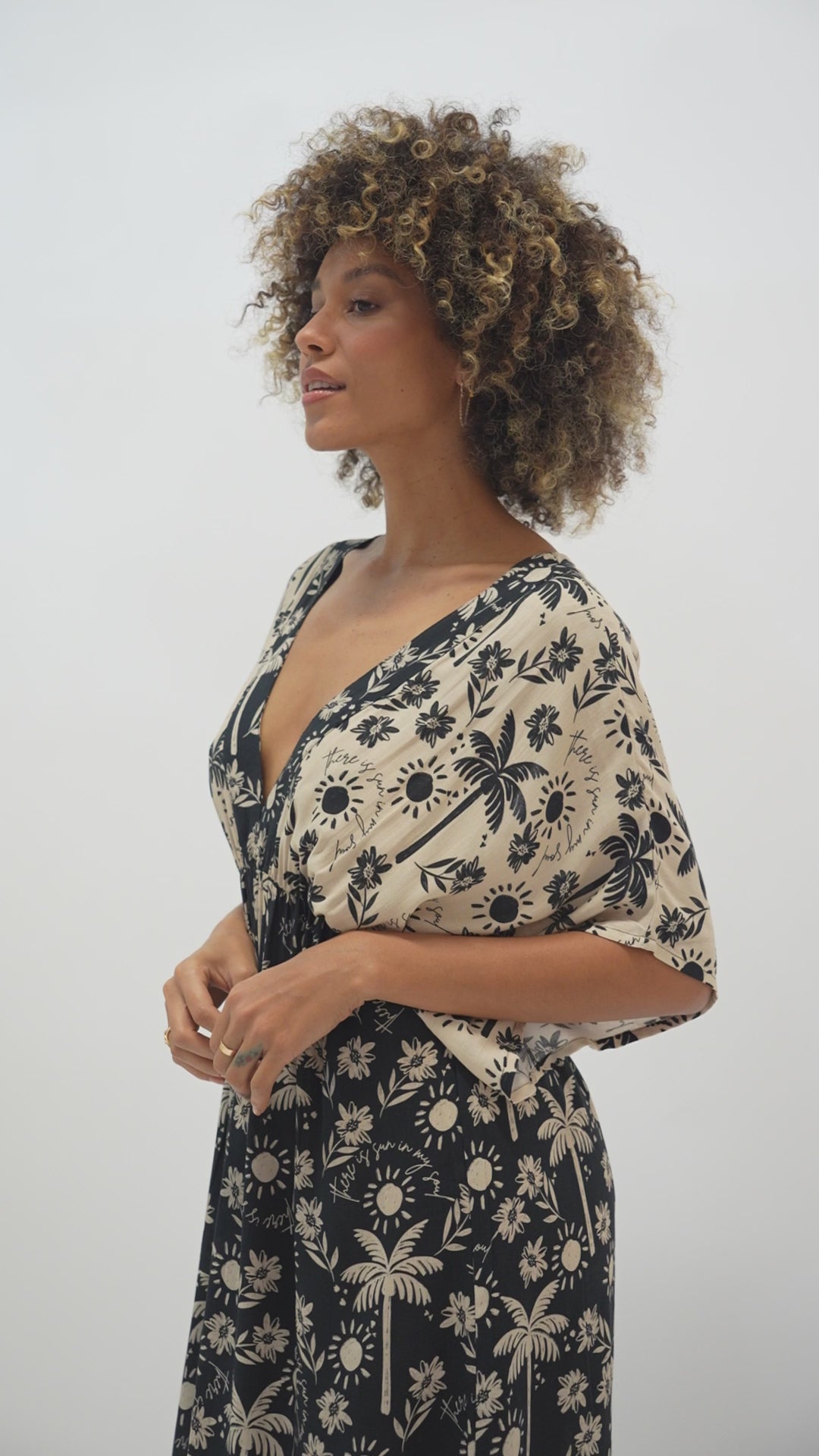 Dirty Palm Maxi Dress