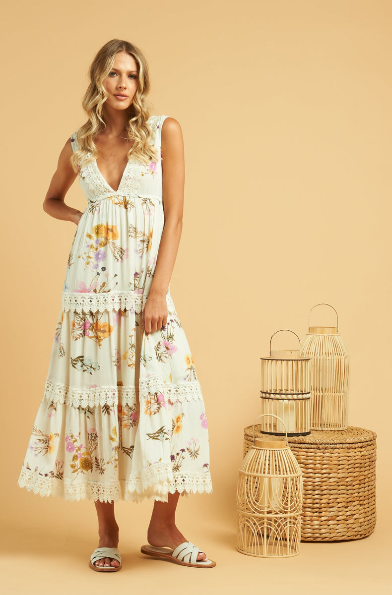 Jasmine Maxi Dress, bohemian dress, boho dress, summer dress – Z&L Europe